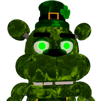 Shamrock Freddy | The Pizzaria Roleplay: Remastered Wiki | Fandom