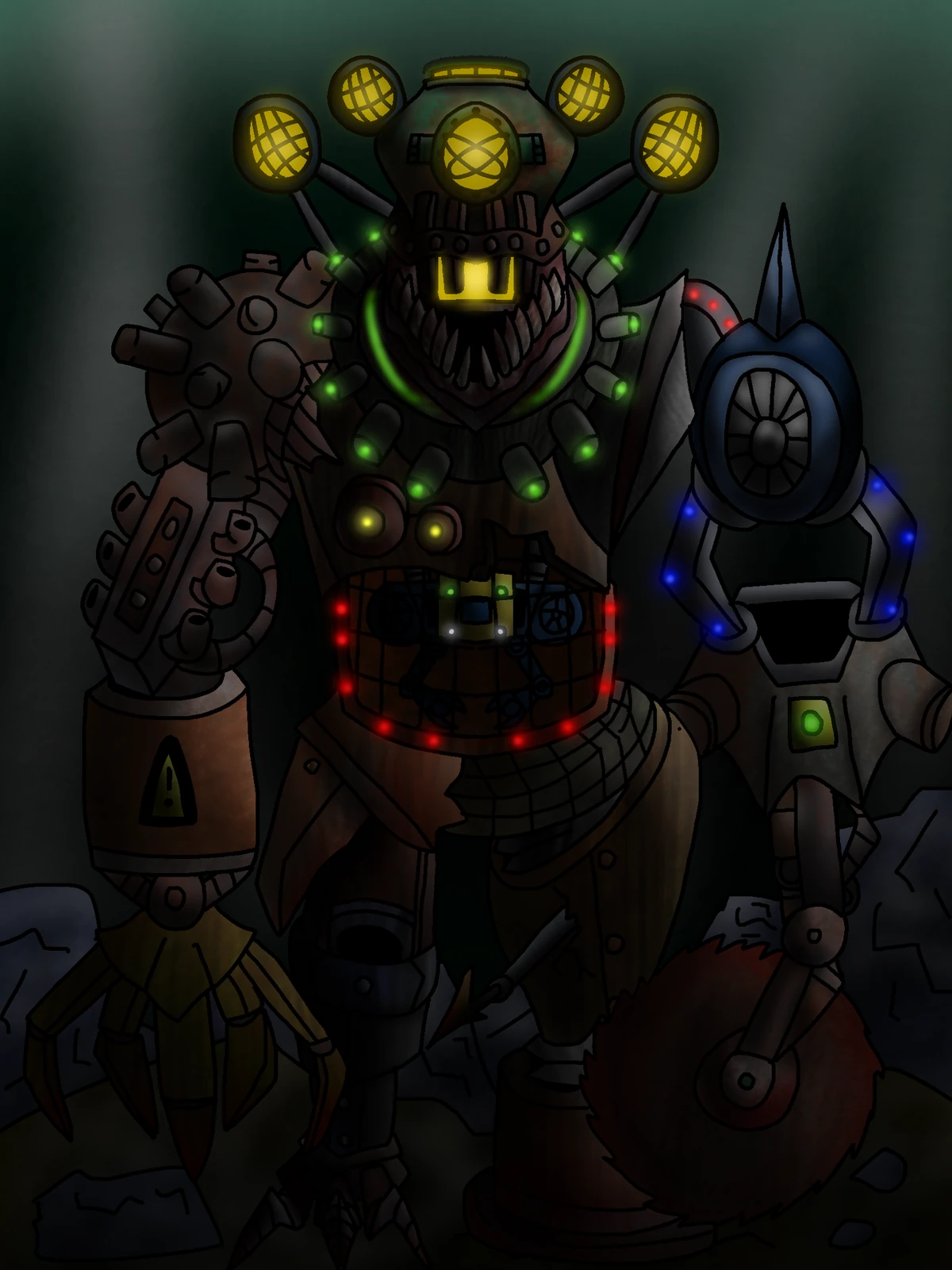 Submerged Hector | The Pizzaria Roleplay: Remastered Wiki | Fandom