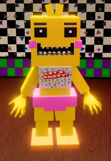 Blocky Toy Chica | The Pizzaria Roleplay: Remastered Wiki | Fandom