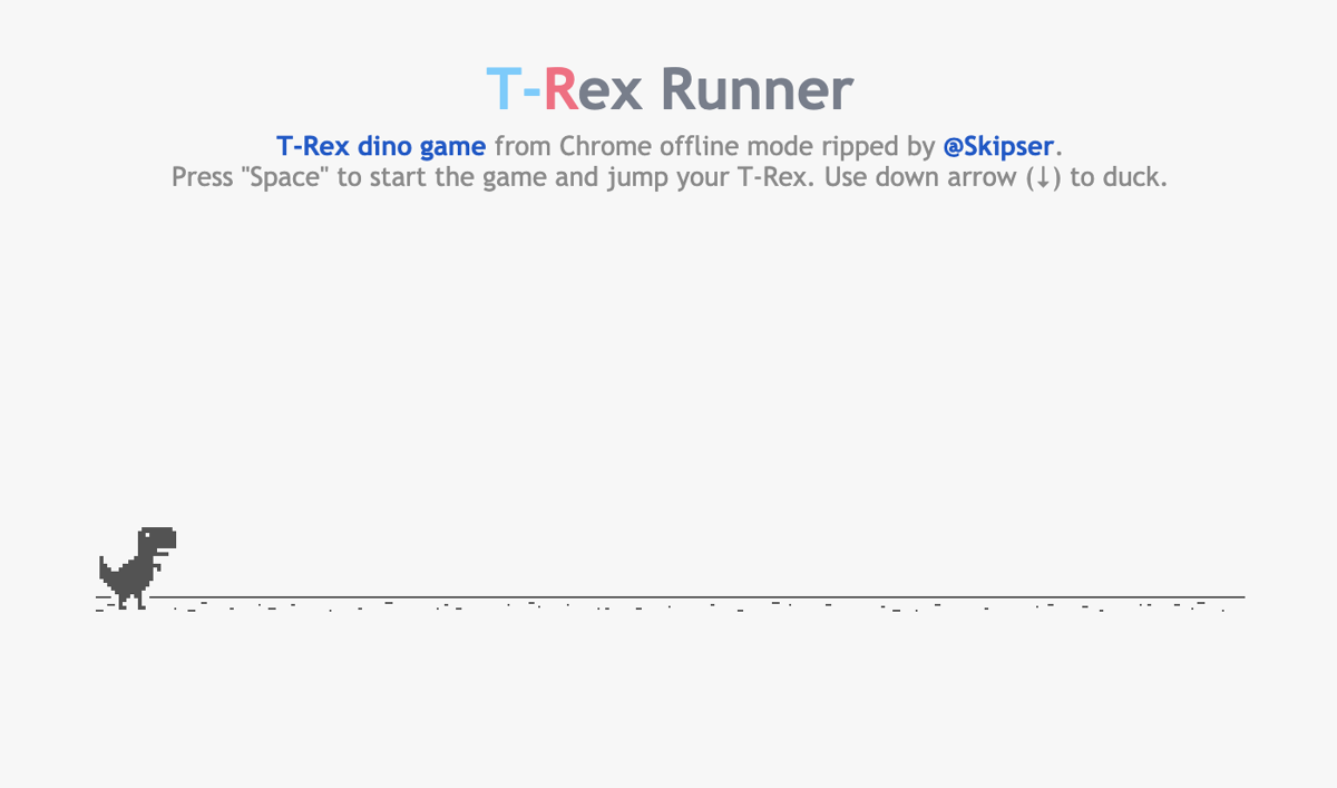 T-Rex Runner | The Retirement Home Wiki | Fandom