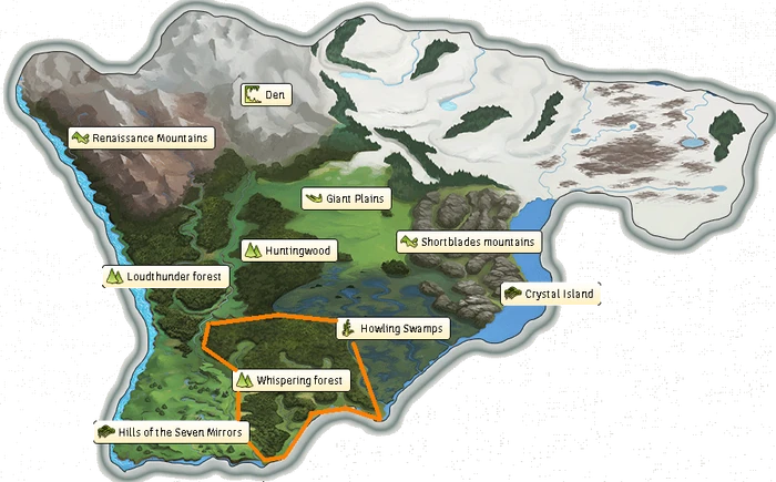 Whispering forest | Therian saga Wiki | Fandom