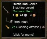 Rustic Iron Saber | Therian saga Wiki | Fandom