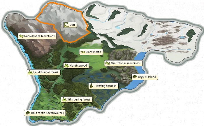 Den | Therian saga Wiki | Fandom