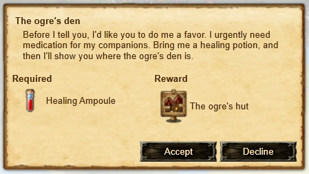 The ogre's den | Therian saga Wiki | Fandom