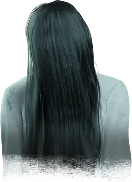 Sadako Face Print