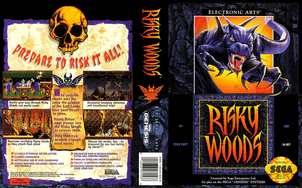Risky Woods | The Sega Genesis Wiki | Fandom