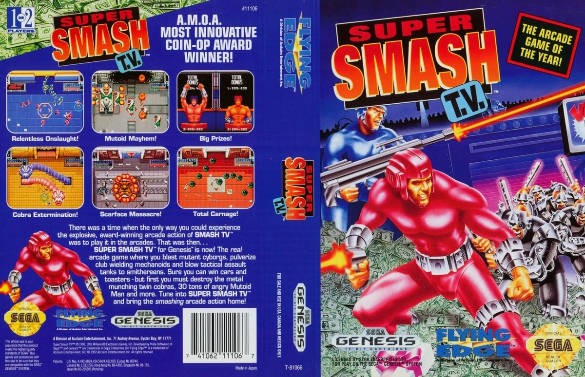 Super Smash T.V. | The Sega Genesis Wiki | Fandom