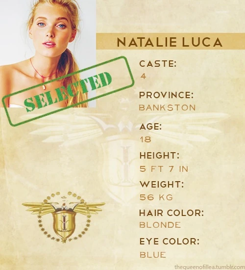 Natalie Luca | The Selection Wiki | Fandom