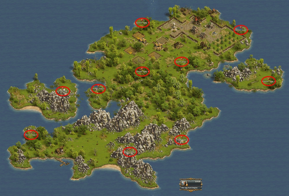 The Egg Hunt Begins | The Settlers Online Wiki | Fandom