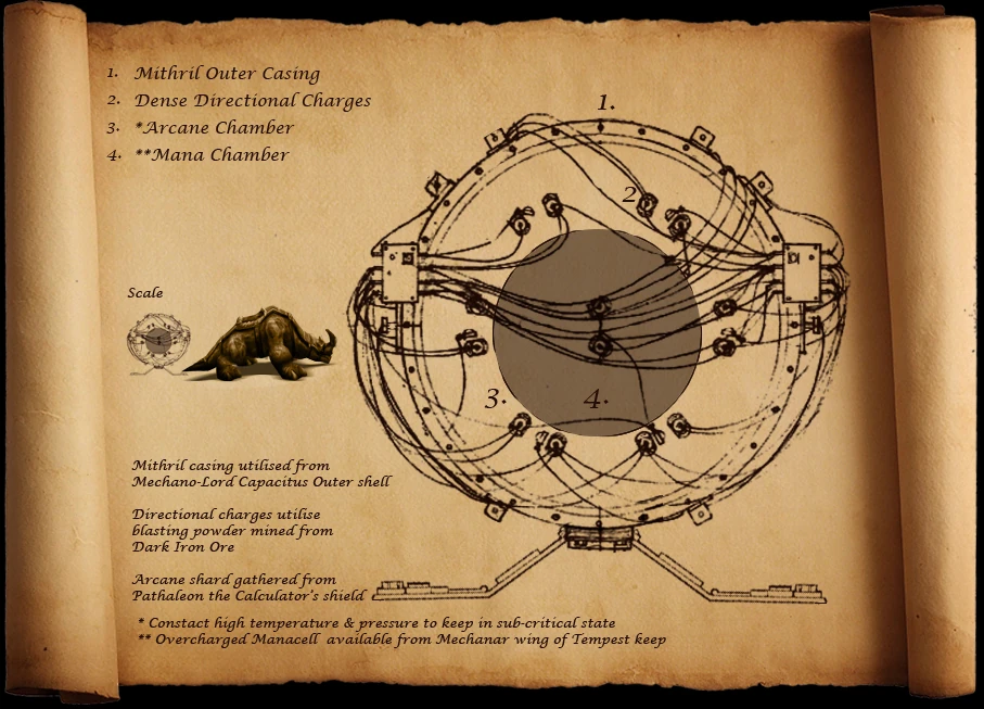 Schematic: Mana Bomb | The Sha'tar EU | Fandom