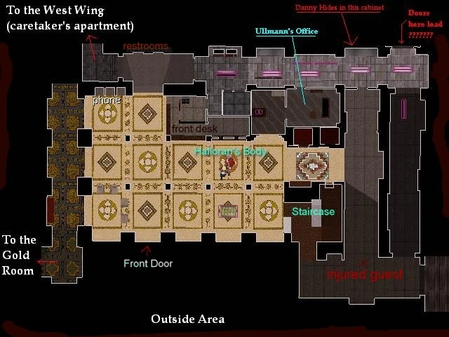 The Overlook Hotel Inside