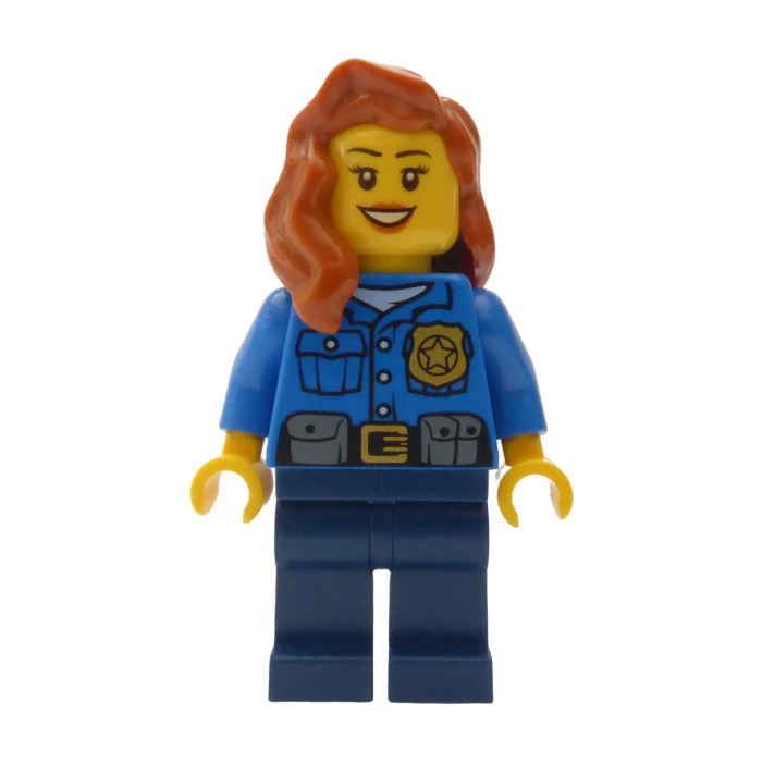 Female Police Officer (Dark Orange Hair) | The Simpsons Fanon Wiki | Fandom
