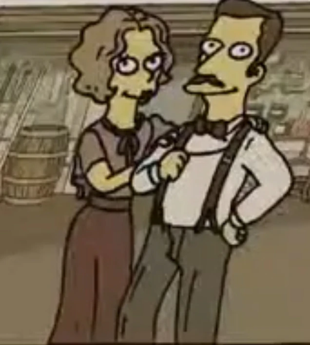 Female Ginger Haired Red Sticker’s Mother | The Simpsons Fanon Wiki ...