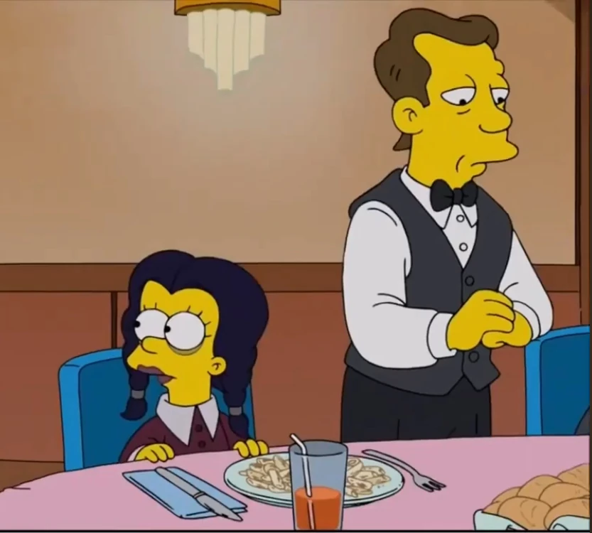 Unnamed Male with black bow | The Simpsons Fanon Wiki | Fandom