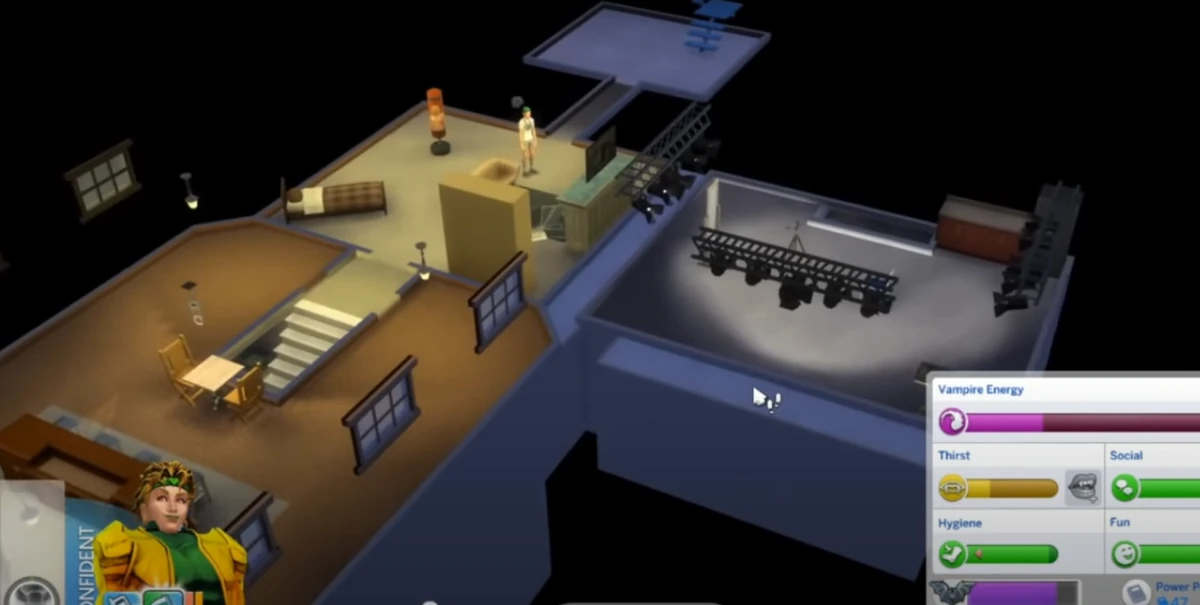 Johnny's Gamer Basement | The Sims 4: Meme House Wiki | Fandom