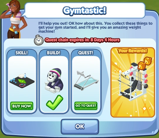 Gymtastic! | The Sims Social Wiki | Fandom
