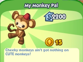 My Monkey Pal | The Sims Social Wiki | Fandom