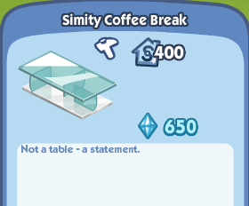 Simity Coffee Break | The Sims Social Wiki | Fandom