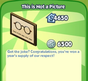 This is Not a Picture | The Sims Social Wiki | Fandom