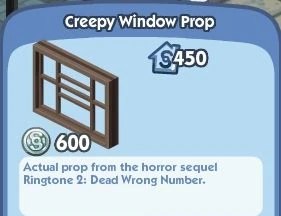 Creepy Window Prop | The Sims Social Wiki | Fandom