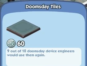 Doomsday Tiles | The Sims Social Wiki | Fandom