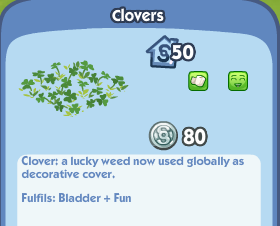 Clovers | The Sims Social Wiki | Fandom