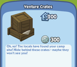 Venture Crates | The Sims Social Wiki | Fandom