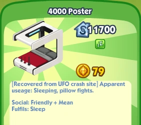 4000 Poster | The Sims Social Wiki | Fandom