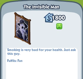 The Invisible Man | The Sims Social Wiki | Fandom