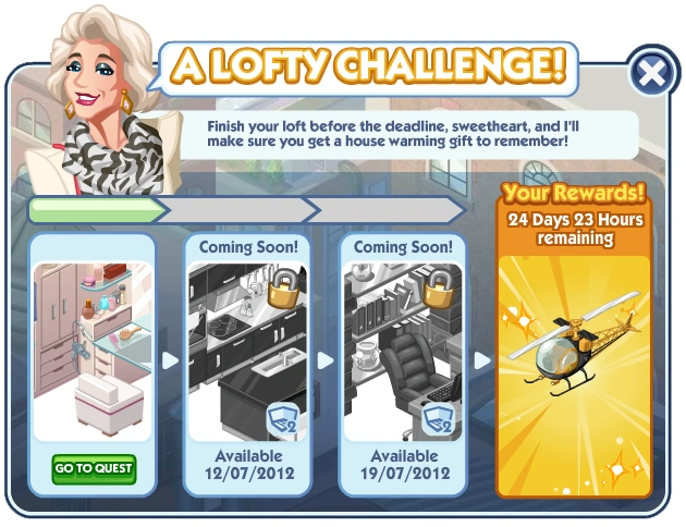 A Lofty Challenge! | The Sims Social Wiki | Fandom