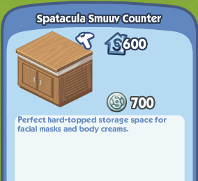 Spatacula Smuuv Counter | The Sims Social Wiki | Fandom