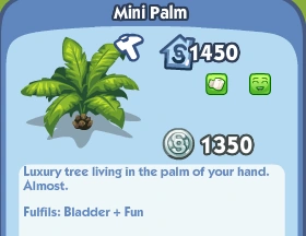 Mini Palm | The Sims Social Wiki | Fandom