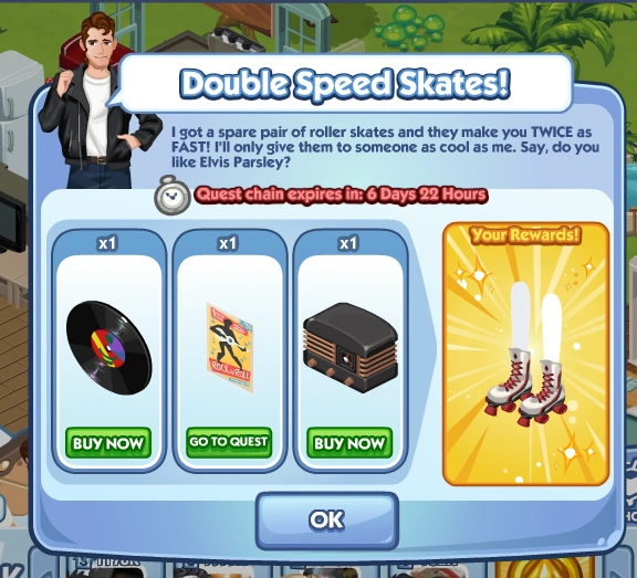 Double Speed Skates! | The Sims Social Wiki | Fandom