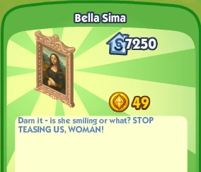 Bella Sima | The Sims Social Wiki | Fandom