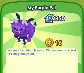 My Purple Pal | The Sims Social Wiki | Fandom