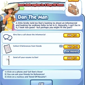 Dan The Man | The Sims Social Wiki | Fandom