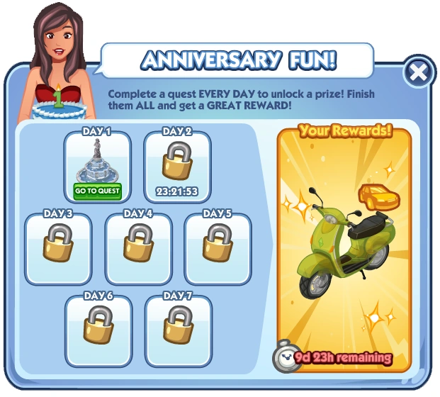 ANNIVERSARY FUN! | The Sims Social Wiki | Fandom
