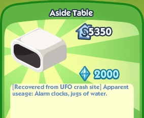 Aside Table | The Sims Social Wiki | Fandom