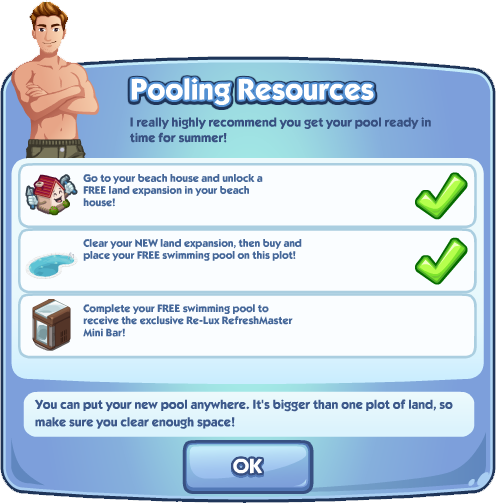 Pooling Resources | The Sims Social Wiki | Fandom
