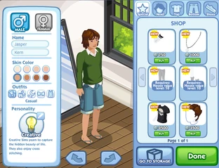 Creating your own sim | The Sims Social Wiki | Fandom