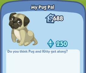 My Pug Pal | The Sims Social Wiki | Fandom