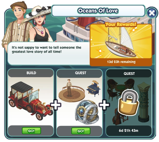 Oceans Of Love | The Sims Social Wiki | Fandom