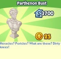 Parthenon Bust | The Sims Social Wiki | Fandom