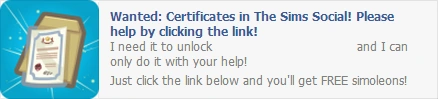 Certificates | The Sims Social Wiki | Fandom