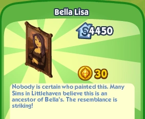 Bella Lisa | The Sims Social Wiki | Fandom