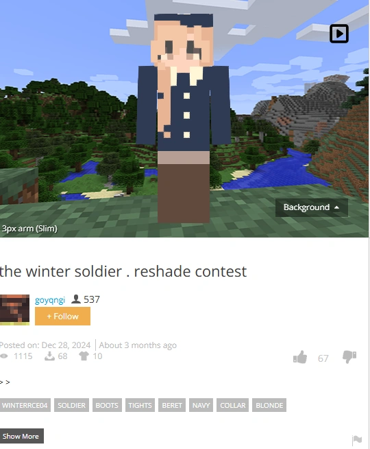 The Winter Soldier Reshade | The Skindex Wiki | Fandom