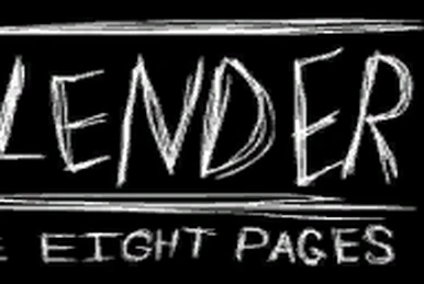 Slender Man Notes Printable