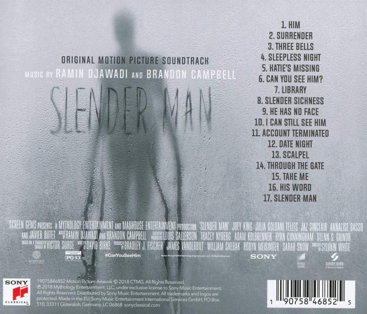 Slender Man (Original Motion Picture Soundtrack) | The Slender Man Wiki ...