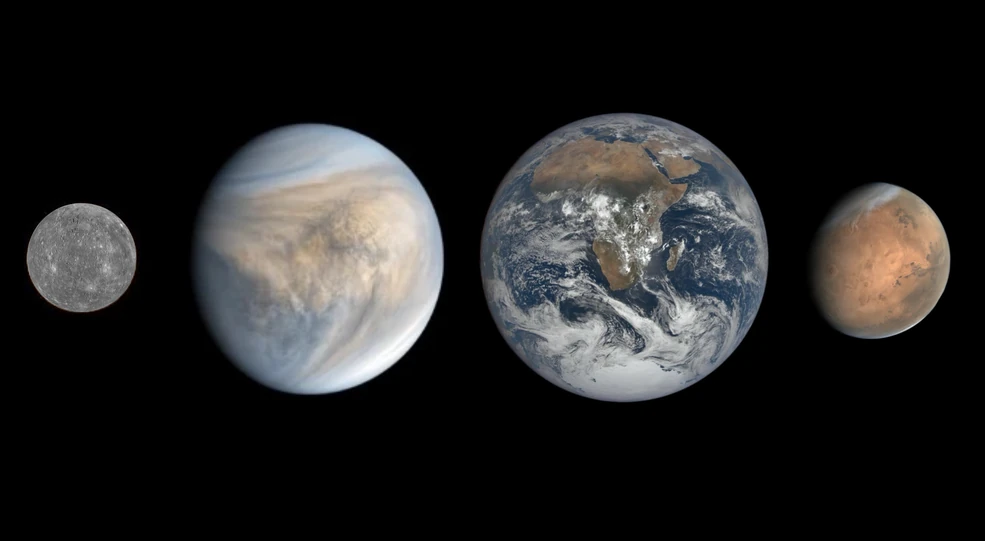 Surface Of Inner Planets