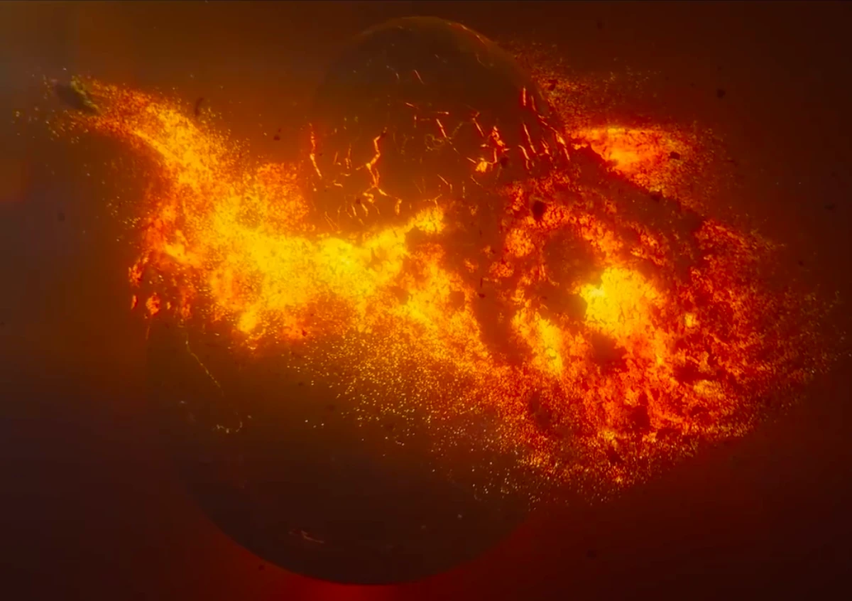 Giant-impact hypothesis | The Solar System Wiki | Fandom